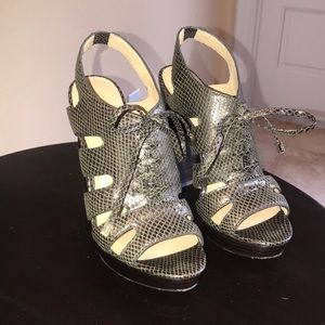 Coach | Shoes | Coach High Heel 5 Inch Lace Up | Poshmark